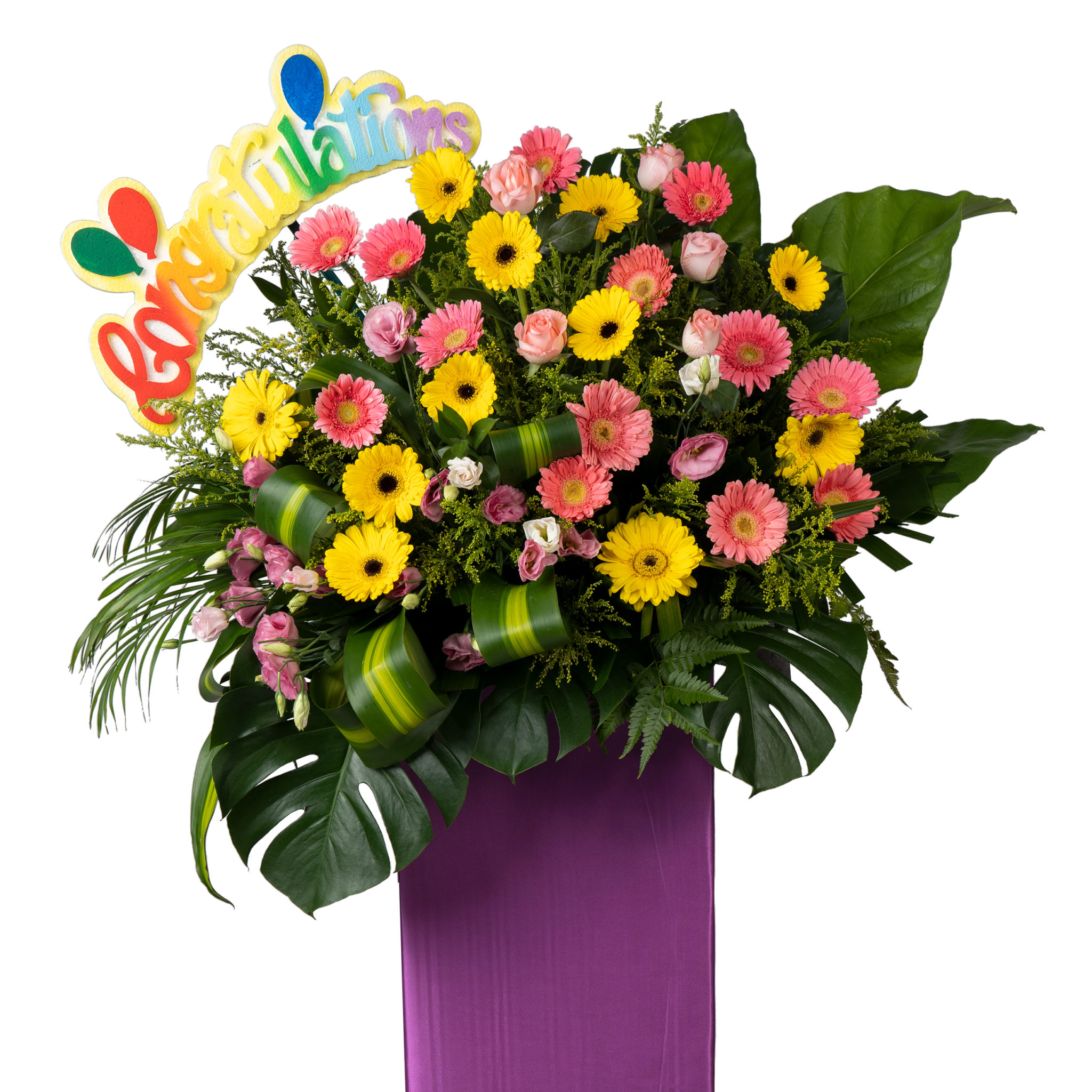 Congratulations | Grand Opening Flower Stands by FARM Florist