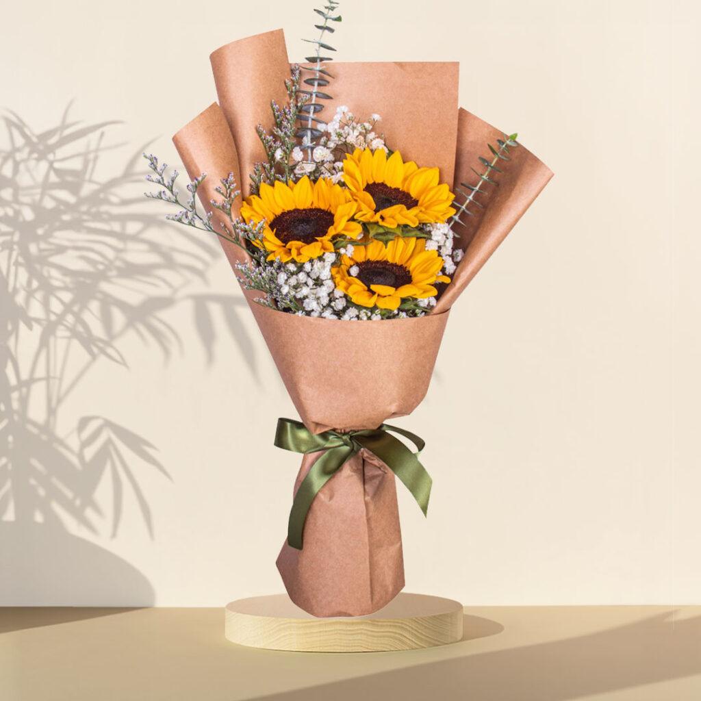Premium Sunflower Bouquet by FARM Florist Singapore