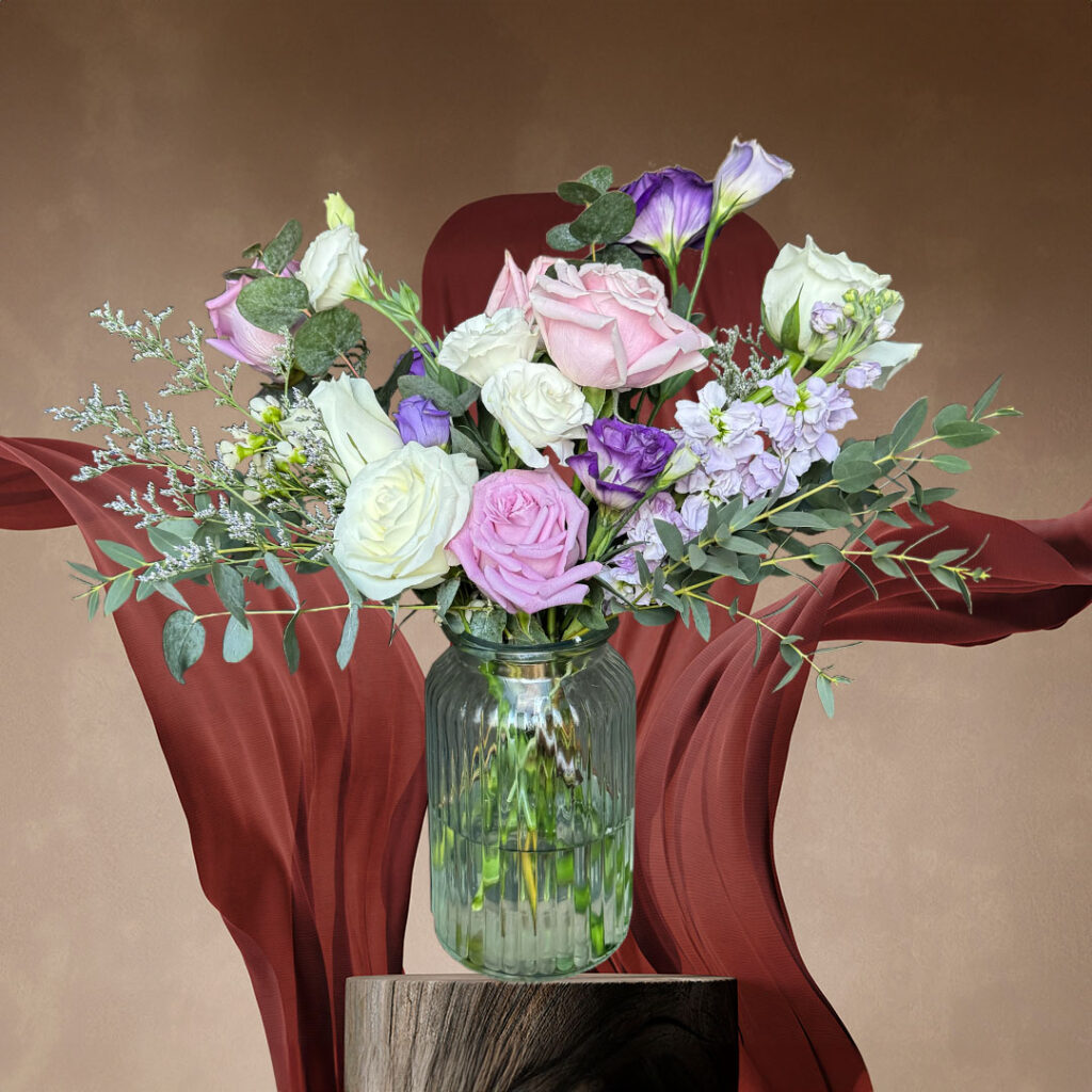 Lavender Lullaby: Lavender and Lilac Themed: Lilac Fantasy Vase Arrangement by FARM Florist ...